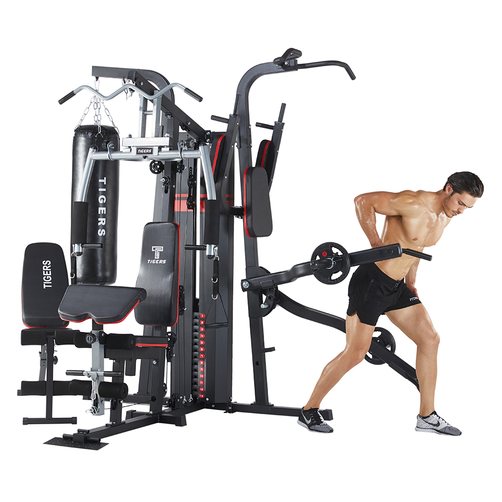 4 Station MultiGym Equipment With Shoulder Press. – Fitness Kenya